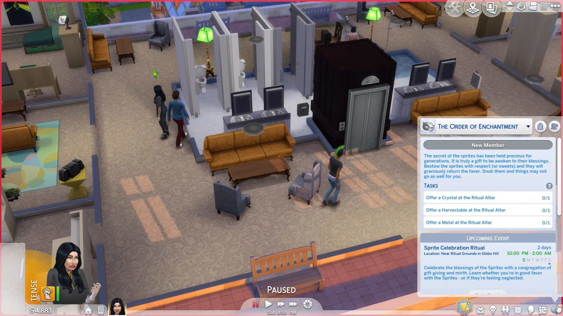 Sims 4 Secret Society Guide: The Order of Enchantment - Sim Guided
