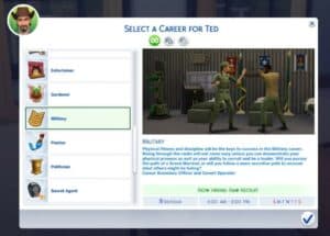 Sims 4 Military Career Guide - Sim Guided