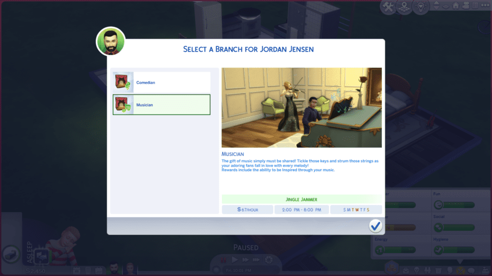 Sims 4 Entertainer Career Guide - Sim Guided